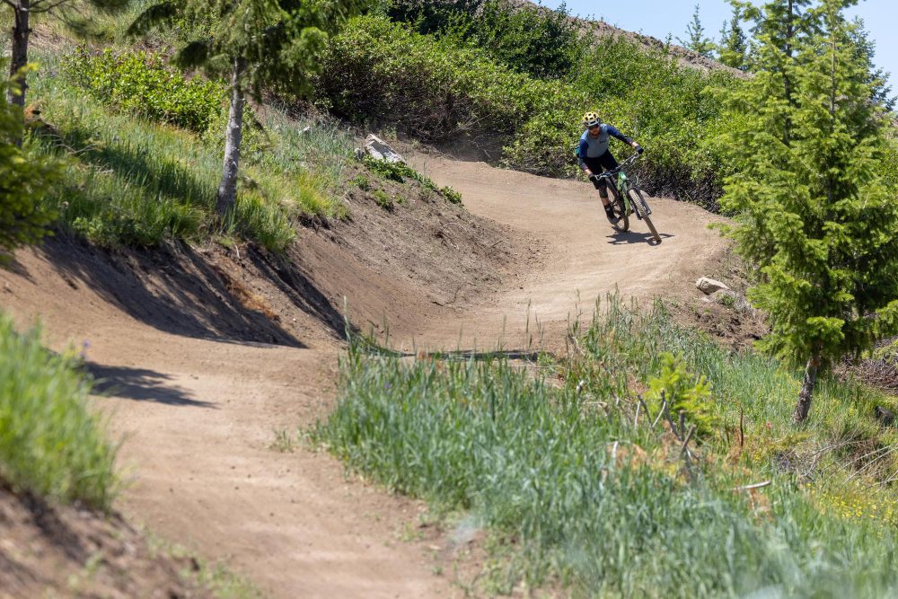 The Basin Gravity Park | Green Mountain Bike Flow Trail | Idaho
