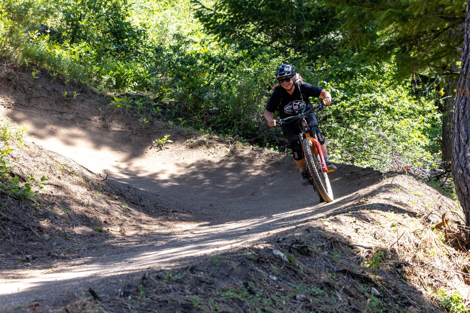 The Basin Gravity Park | Green Mountain Bike Flow Trail | Idaho
