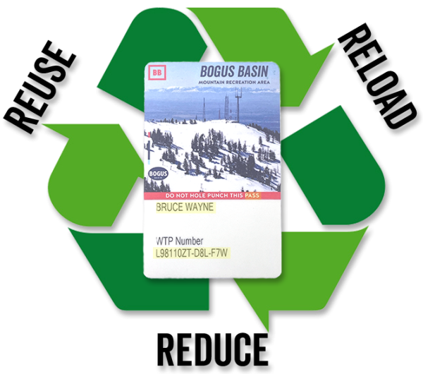 Reuse • Reload • Reduce Discount | Bogus Basin