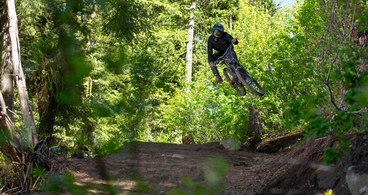 Trail History: Berm Baby Berm | The Basin Gravity Park
