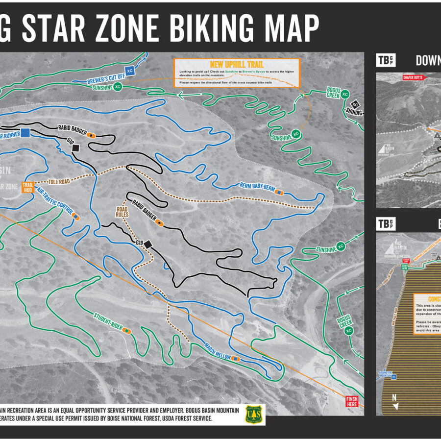 Maps & Statistics | Bogus Basin